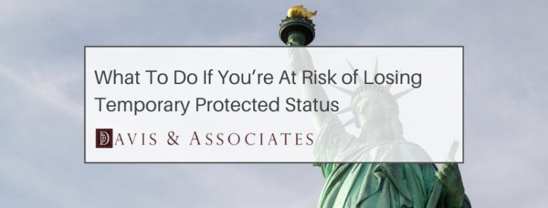 Options for Those at Risk of Losing Temporary Protected Status
